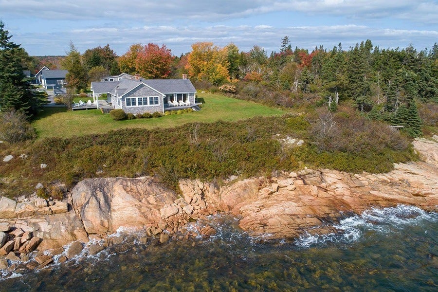 On the Market: A Charming Cliffside Cottage on the Maine Coast