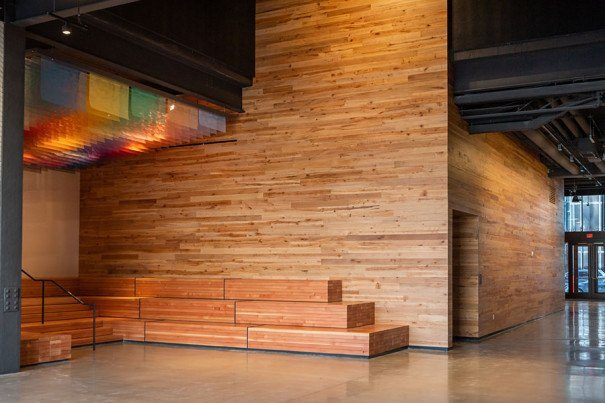 Check Out the Newest Public Gathering Space in the Seaport