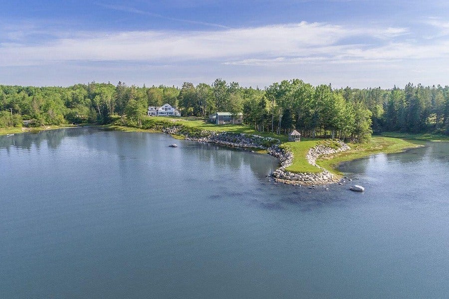 On the Market: A Waterfront Maine Estate with a Private Cove