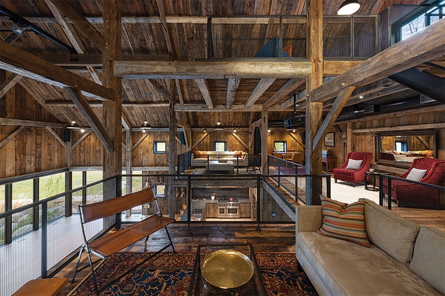 A Crumbling New Hampshire Barn Becomes a Modern-Day Playroom