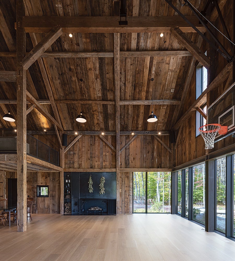 A Crumbling New Hampshire Barn Becomes a Modern-Day Playroom