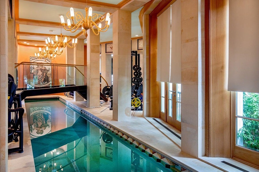 On the Market: An Elaborate Manchester Mansion with an Indoor Pool
