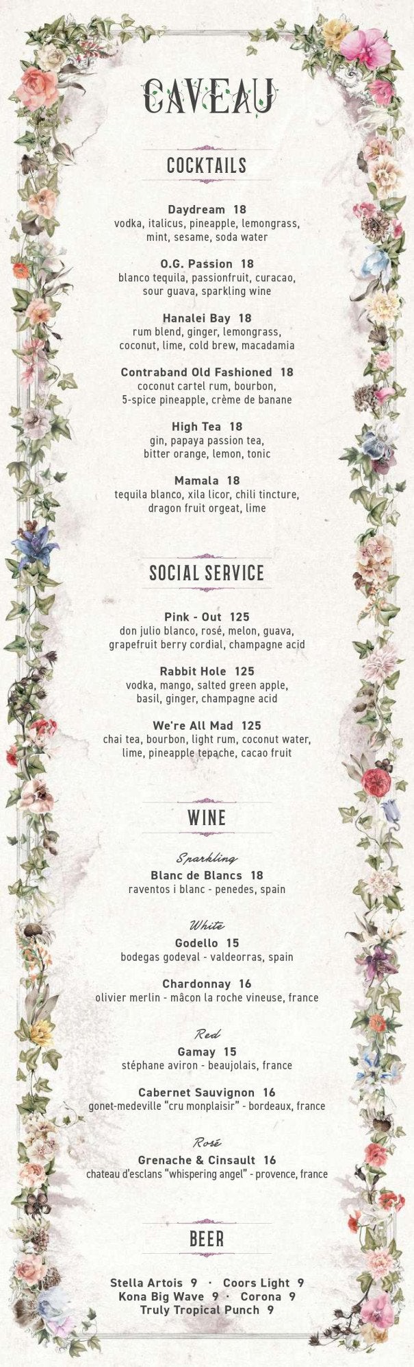 Caveau, a Gorgeous New Nightlife Destination, Opens in Boston