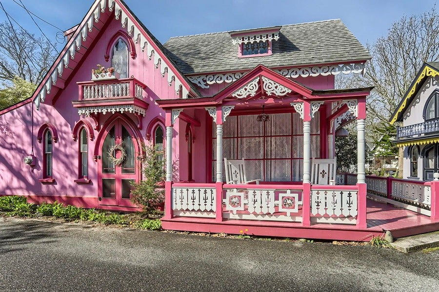 On the Market: That Pink Gingerbread House on Martha's Vineyard