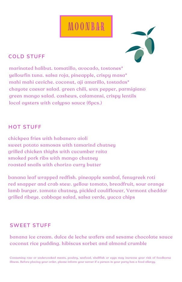 Mooncusser Team Opens Casual Offshoot, Moon Bar, Downstairs