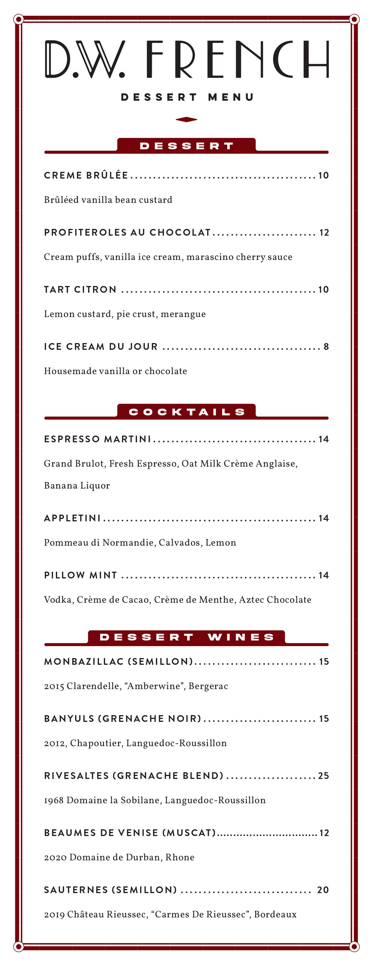 Chef Douglass Williams Opens DW French Restaurant in Boston