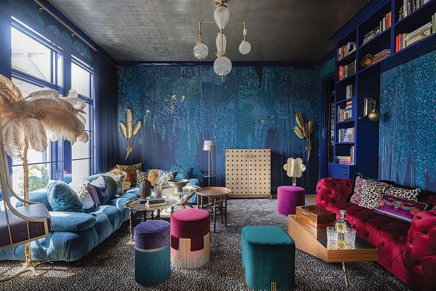 Inside Katherine Jetter's Bejeweled Massachusetts Family Home