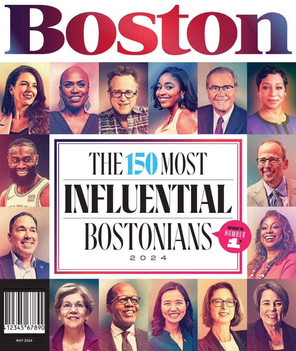Cover Reveal: The 150 Most Influential Bostonians of 2024 - Boston Magazine
