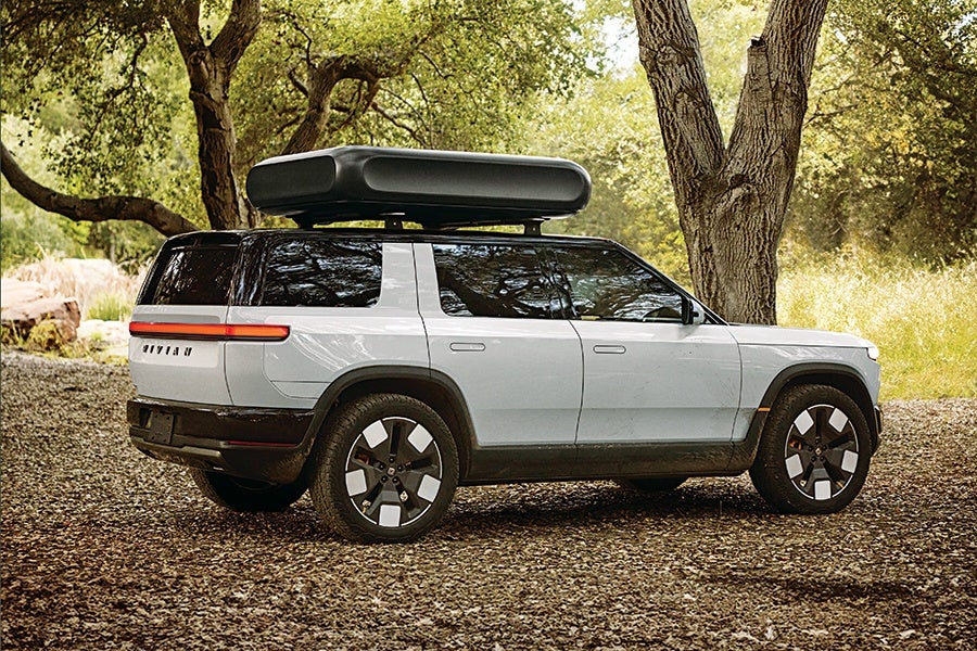 Electric-Car Maker Rivian Rolls into Boston's Back Bay