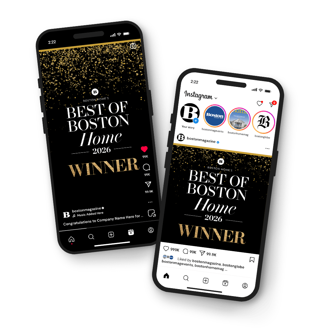 2026 Best of Boston Home Winner - Boston Magazine