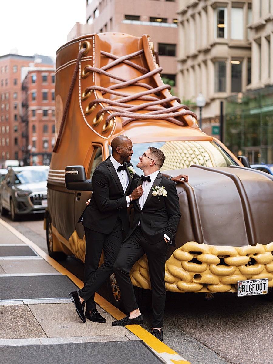 Meteorologist Tevin Ray Wooten's Wedding Included a Giant Shoe