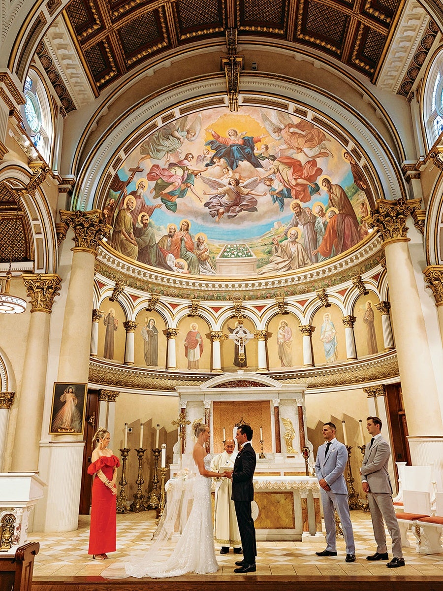 A North End Boston "I Do" at St. Leonard's Church